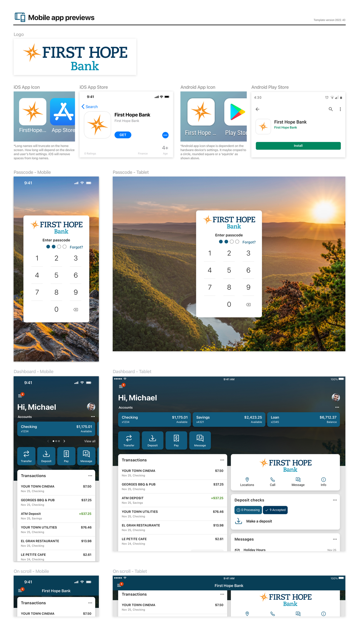 Online Banking Upgrade - First Hope Bank